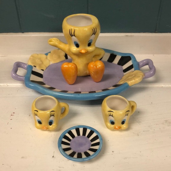 Warner Bros. | Dining | Vtg Warner Brothers Mini Tweety Bird Small ...